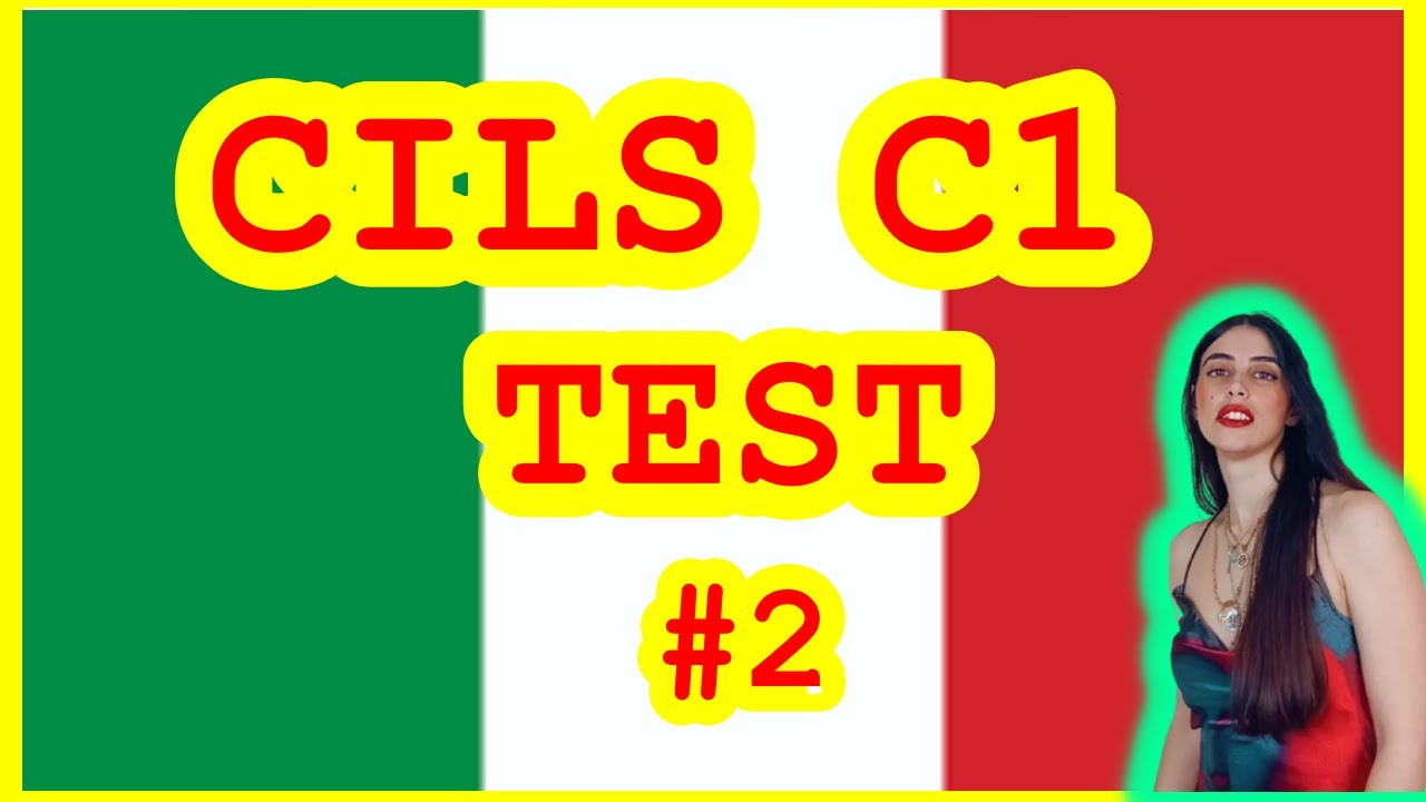 CILS C1 TEST 2 || BIALOGOS- LEARN ITALIAN #teacherofItalianlanguage # ...