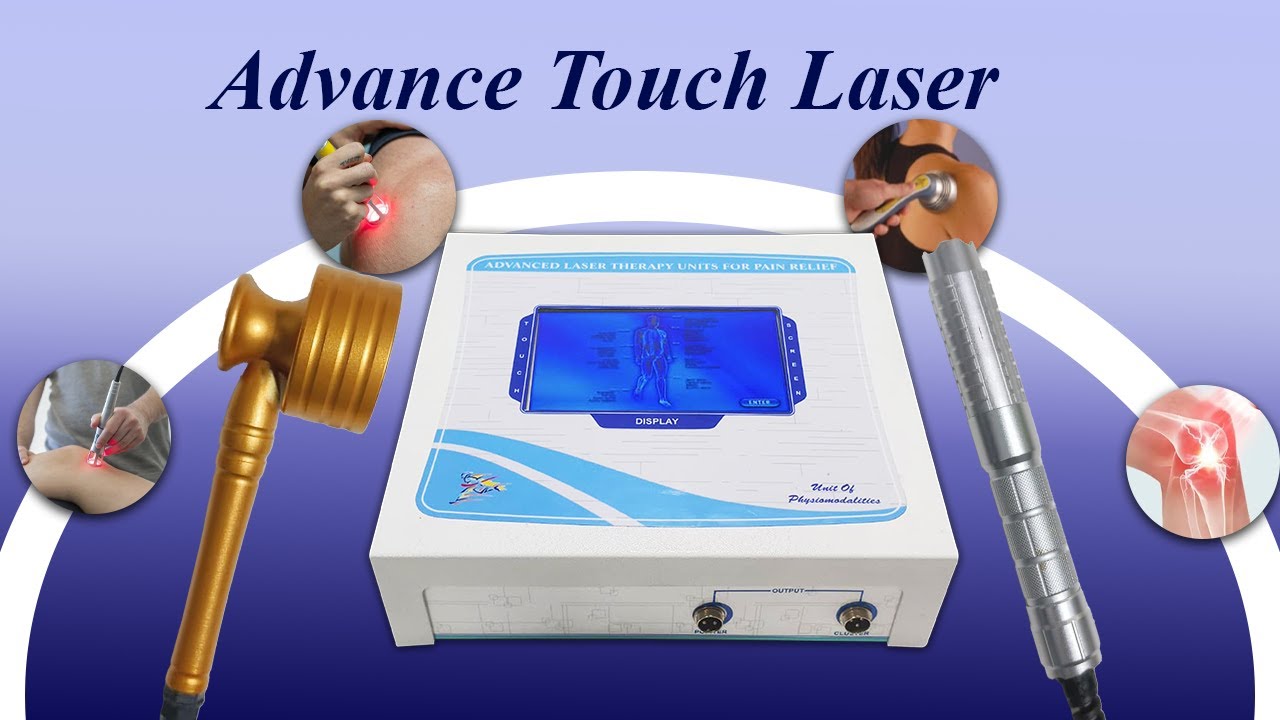Advance Touch Laser Therapy Unit | Cluster & Pointer Laser Probe ...