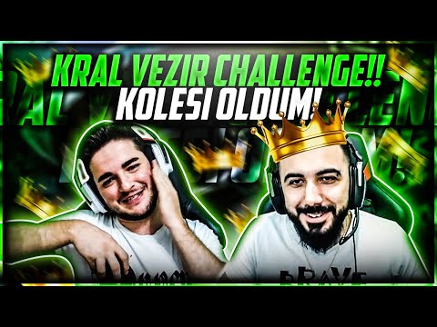 BARIŞ CAN İLE KRAL VEZİR CHALLENGE! (ÇILDIRDIM) | ENES BATURA DM ATTIRDI | Zegabon