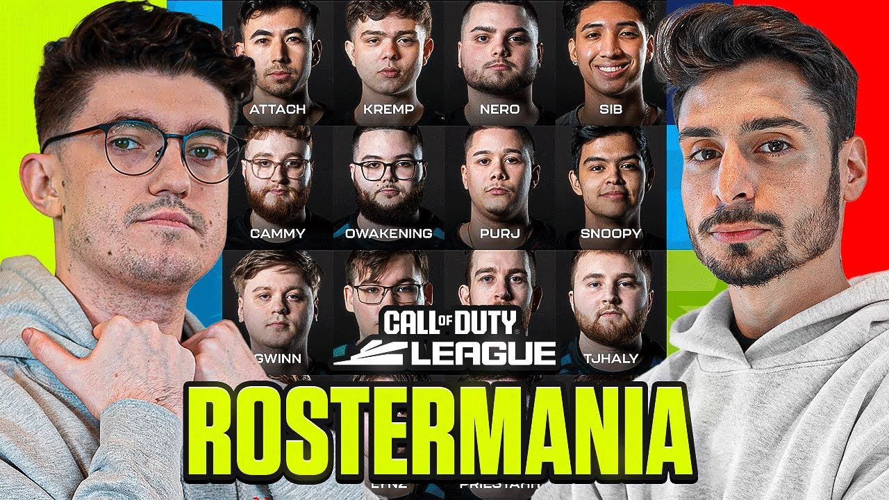 EXPOSING LEAKED CDL ROSTERS! (ROSTERMANIA) - YouTube
