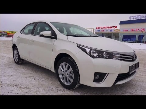 2015 Toyota Corolla Е160. Start Up, Engine, and In Depth Tour.