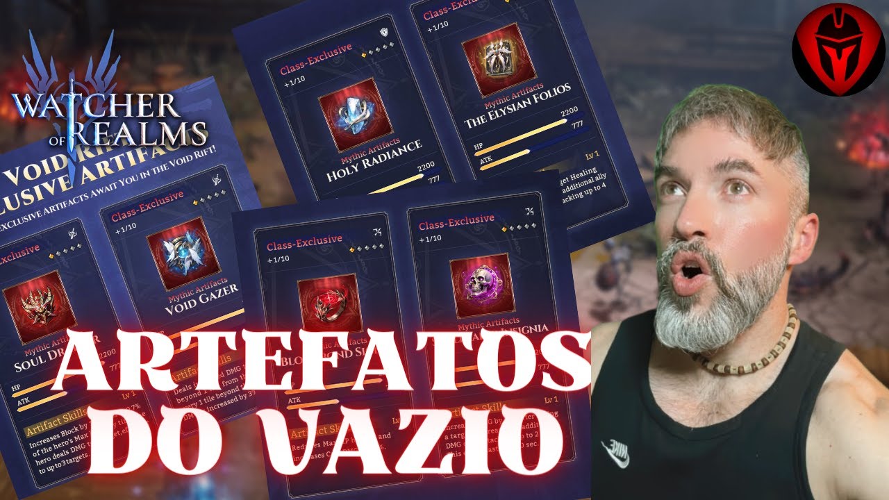 ARTEFATOS MÍTICOS DA FENDA DO VAZIO (RIFT VOID ARTIFACTS) | WATCHER OF ...