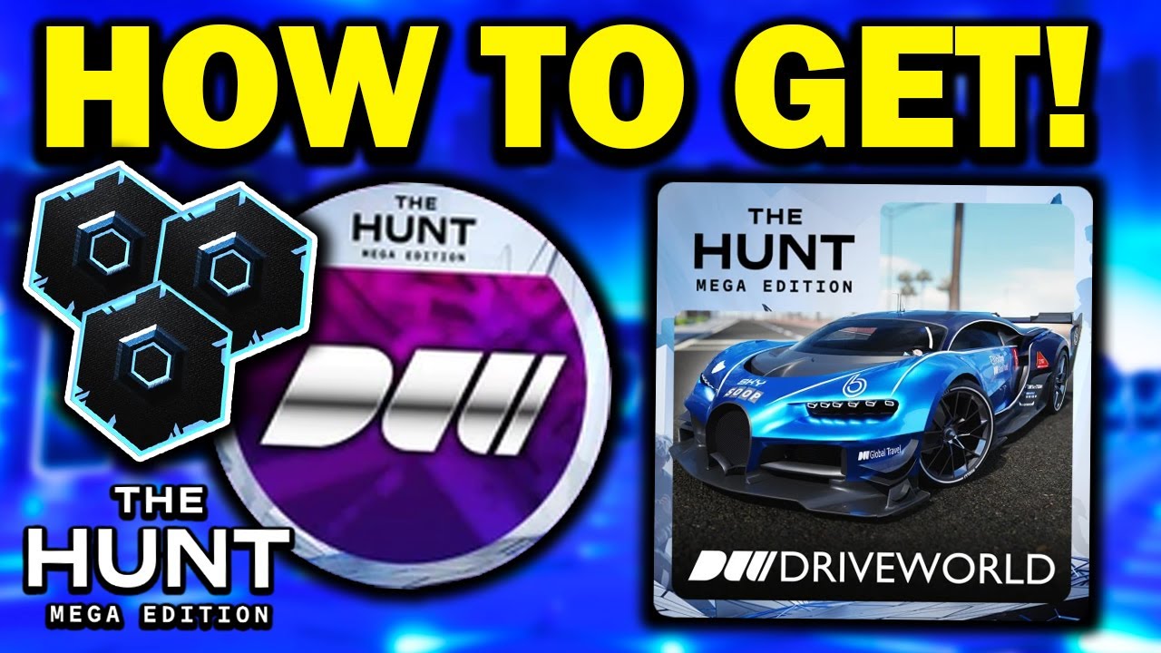 THE HUNT: Drive World (Roblox hunt mega edition) - YouTube