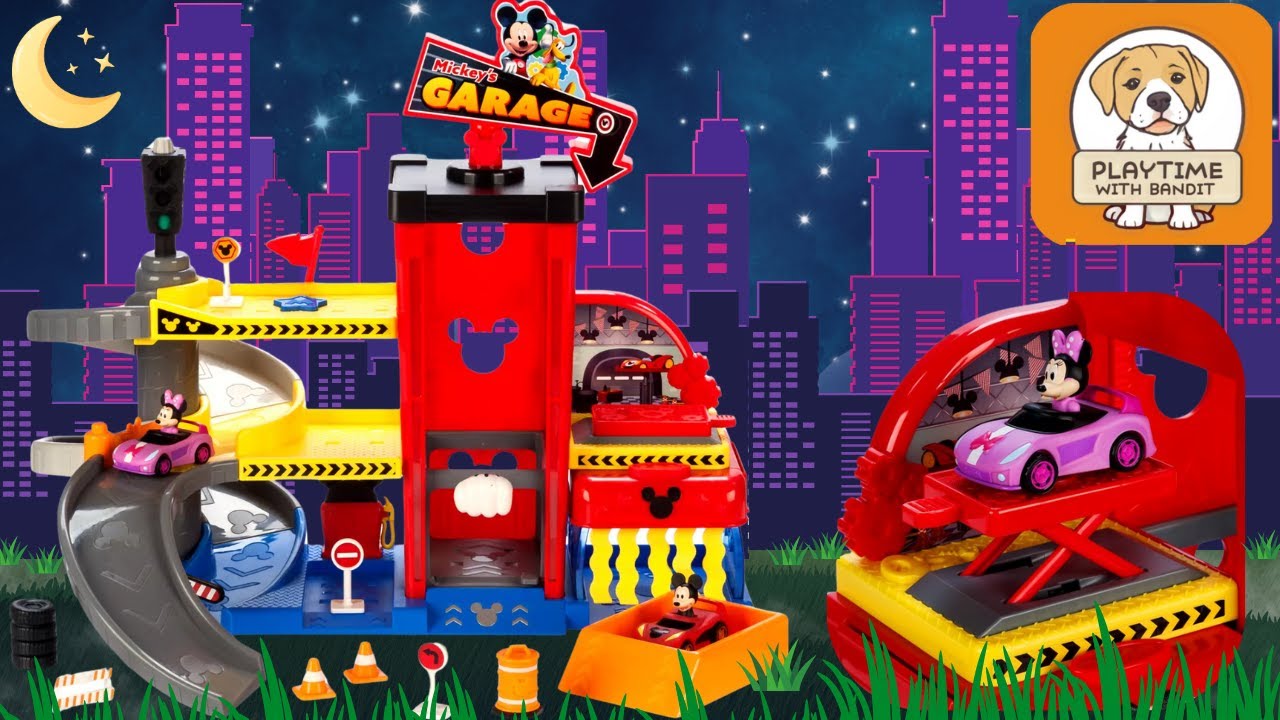 The doors to Mickey's Garage are open and the fun is about to begin ...