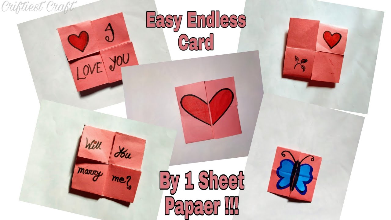 How To Make An Endless Card Without Glue Easy Endless Card By 1 How To Make An Endless Card Without Glue Easy Endless Card By 1