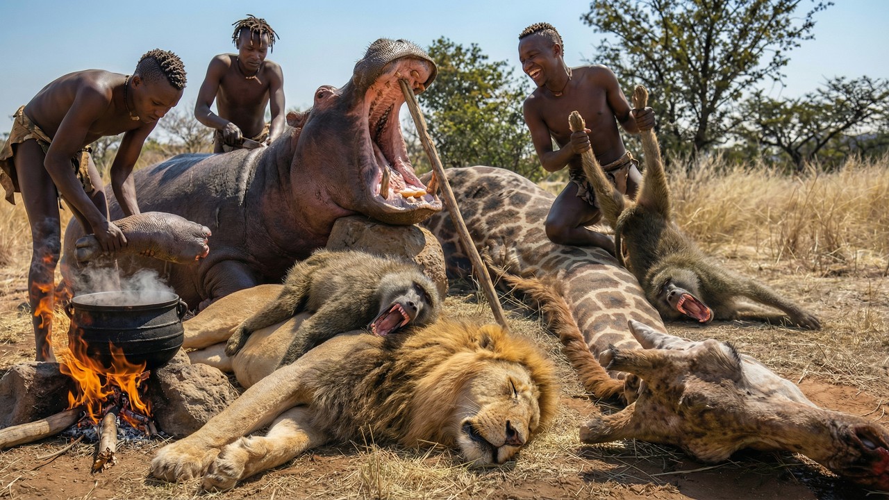 Ultimate Primal Instinct — The Hadzabe Tribe's Survival in the Harsh ...