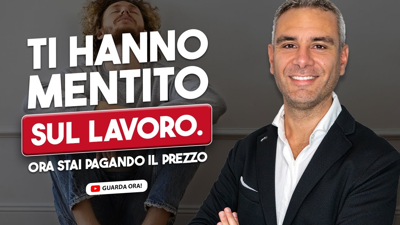 Ti hanno mentito sul lavoro. Ora stai pagando il prezzo - YouTube