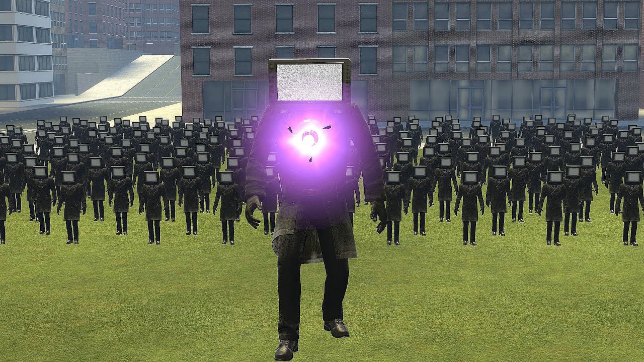 BECOMING NEW TV MAN BOSS! Garry's Mod! - YouTube