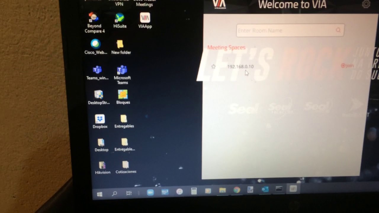 Kramer VIA Icon Installed in Win10, Wireless Projection - YouTube