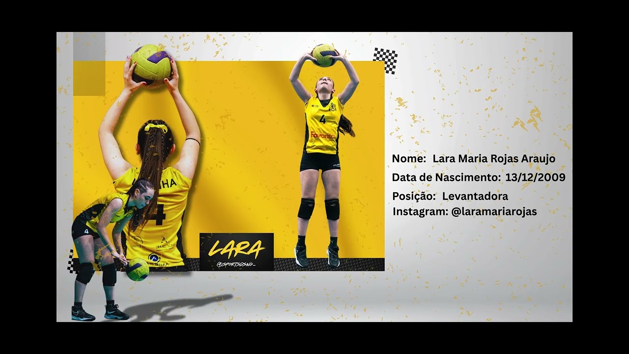 Melhores Momentos de Lara Maria Rojas – Levantadora de Vôlei (2009 ...