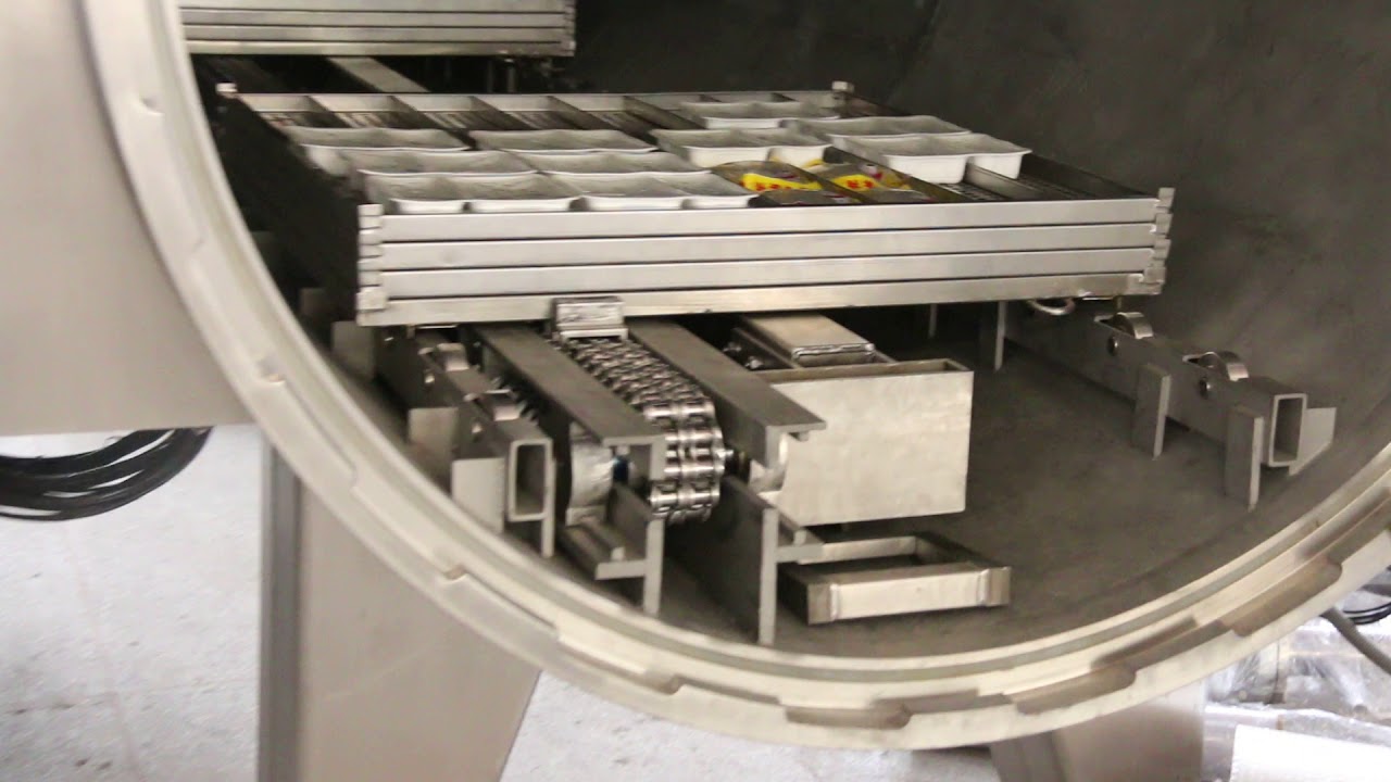 Automatic basket loading retort food sterilizer -vicky@sumpot.cn - YouTube