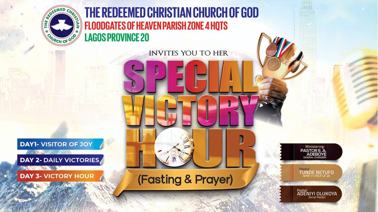 DAILY VICTORIES: RCCG SPECIAL VICTORY HOUR (DAY 2) || TUESDAY 17TH ...