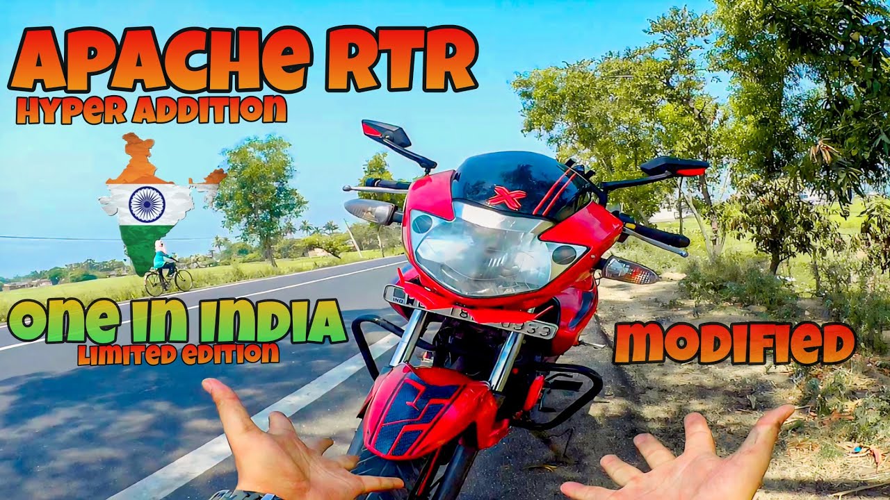 Only one in India Bike ? || Apache Rtr Hyper Addition⚡ - YouTube