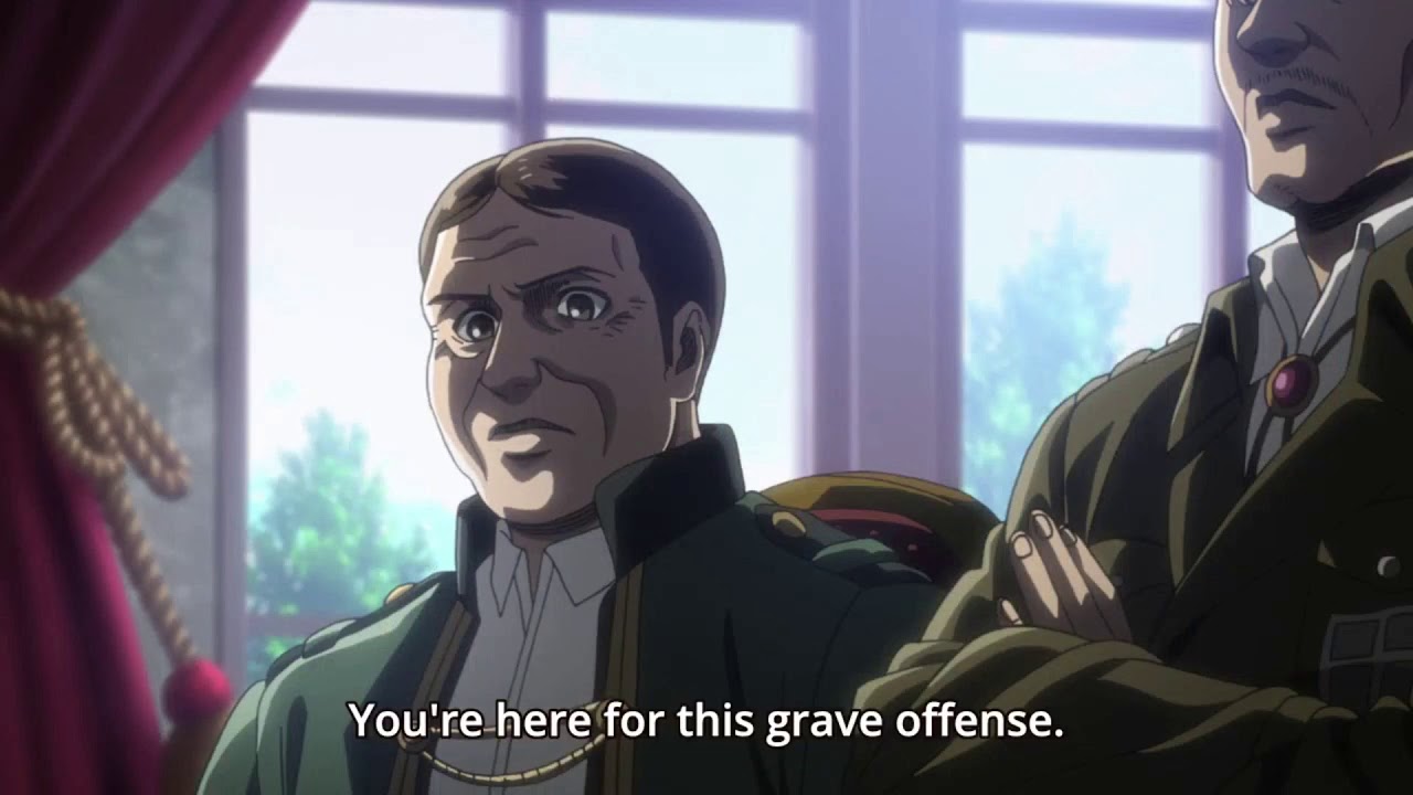 Attack on Titan Season 3- Erwin's judgement (Part 2) - YouTube
