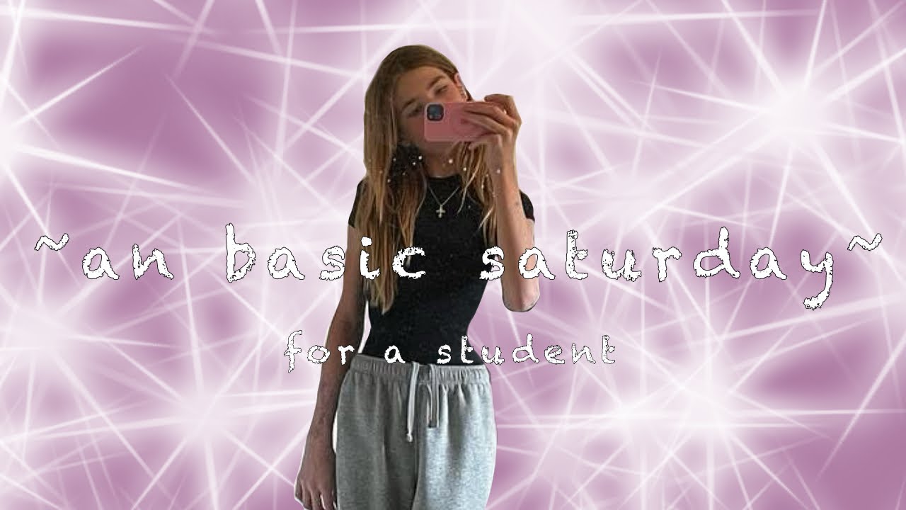 an everyday saturday for a student - YouTube