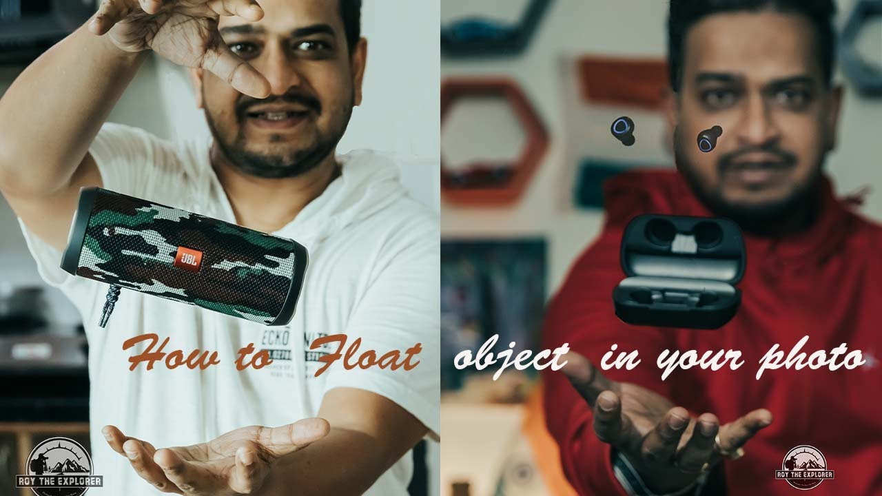 How to float an object in your photo| levitating photography using ...