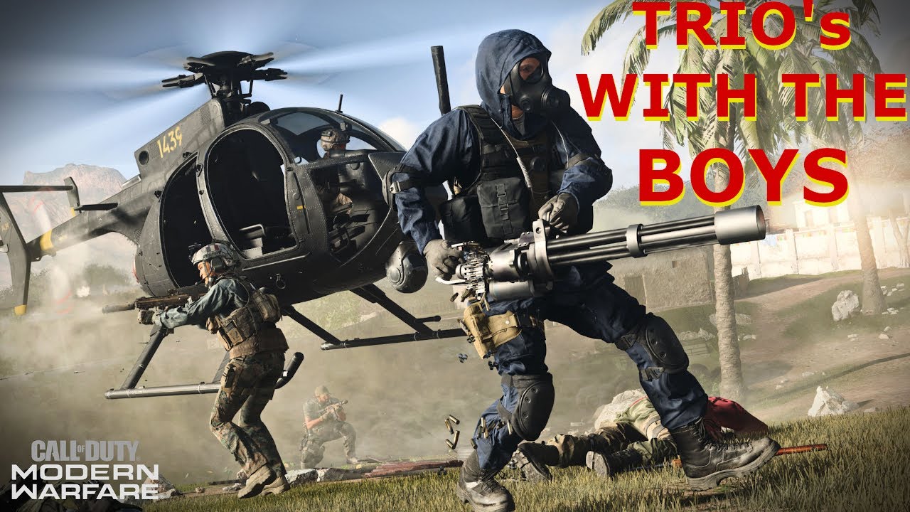 WARZONE TRIO WITH FRIENDS😎😎😎 / MODERN WARFARE - YouTube