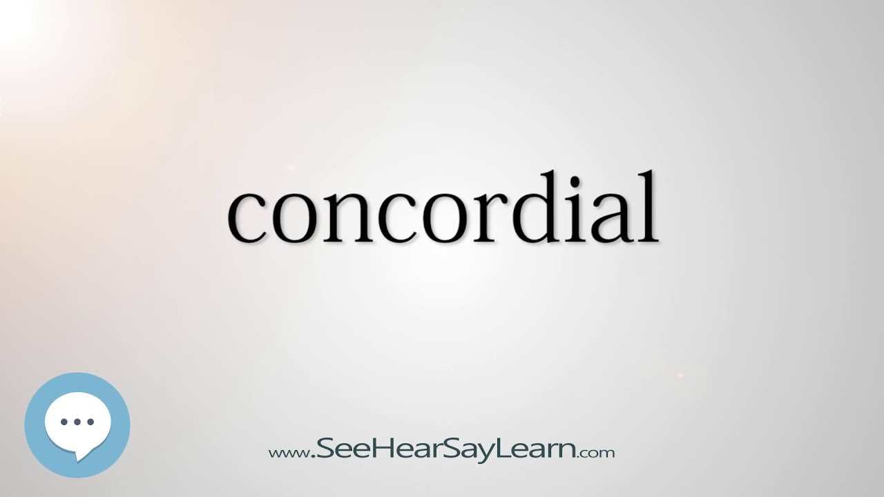concordial - YouTube