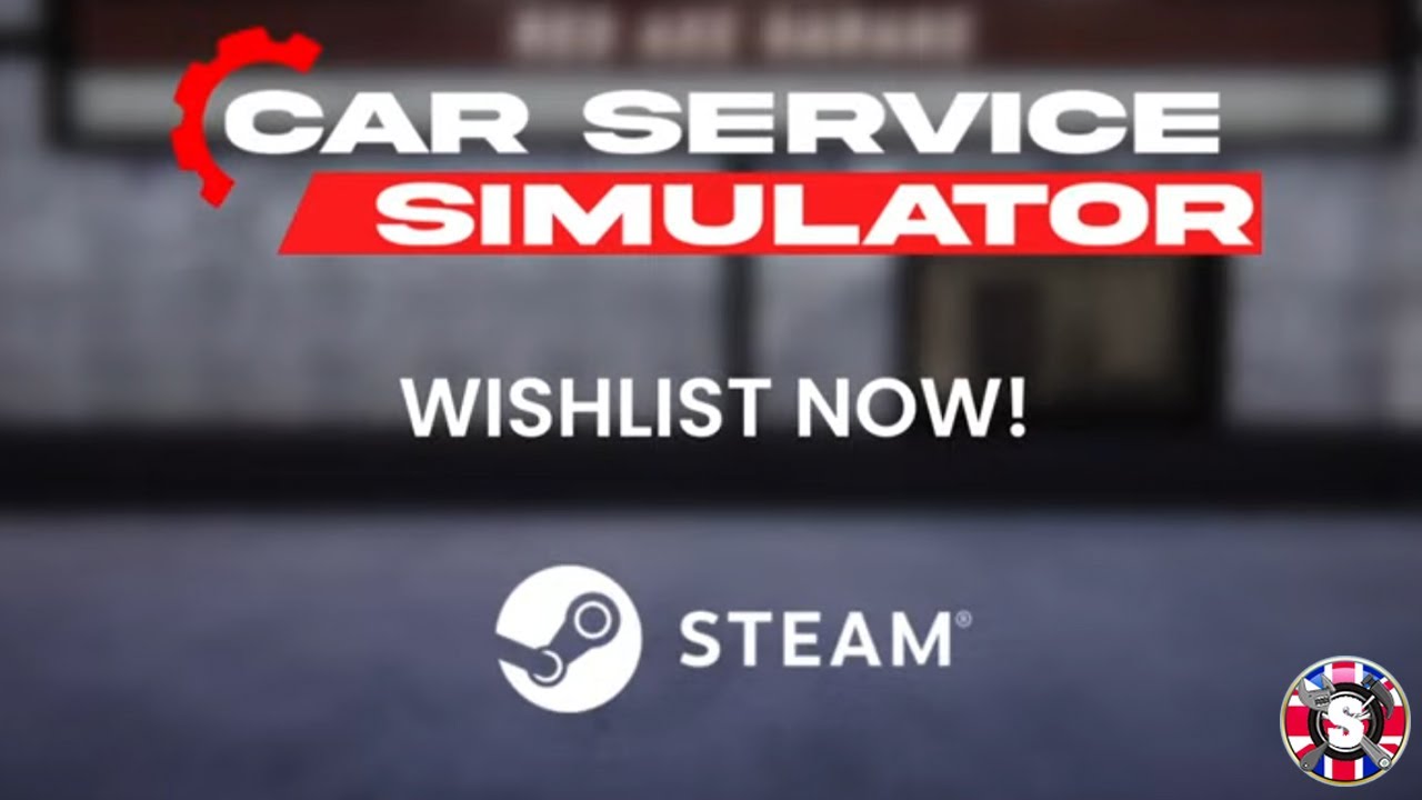 First Look At Car Service Simulator - YouTube
