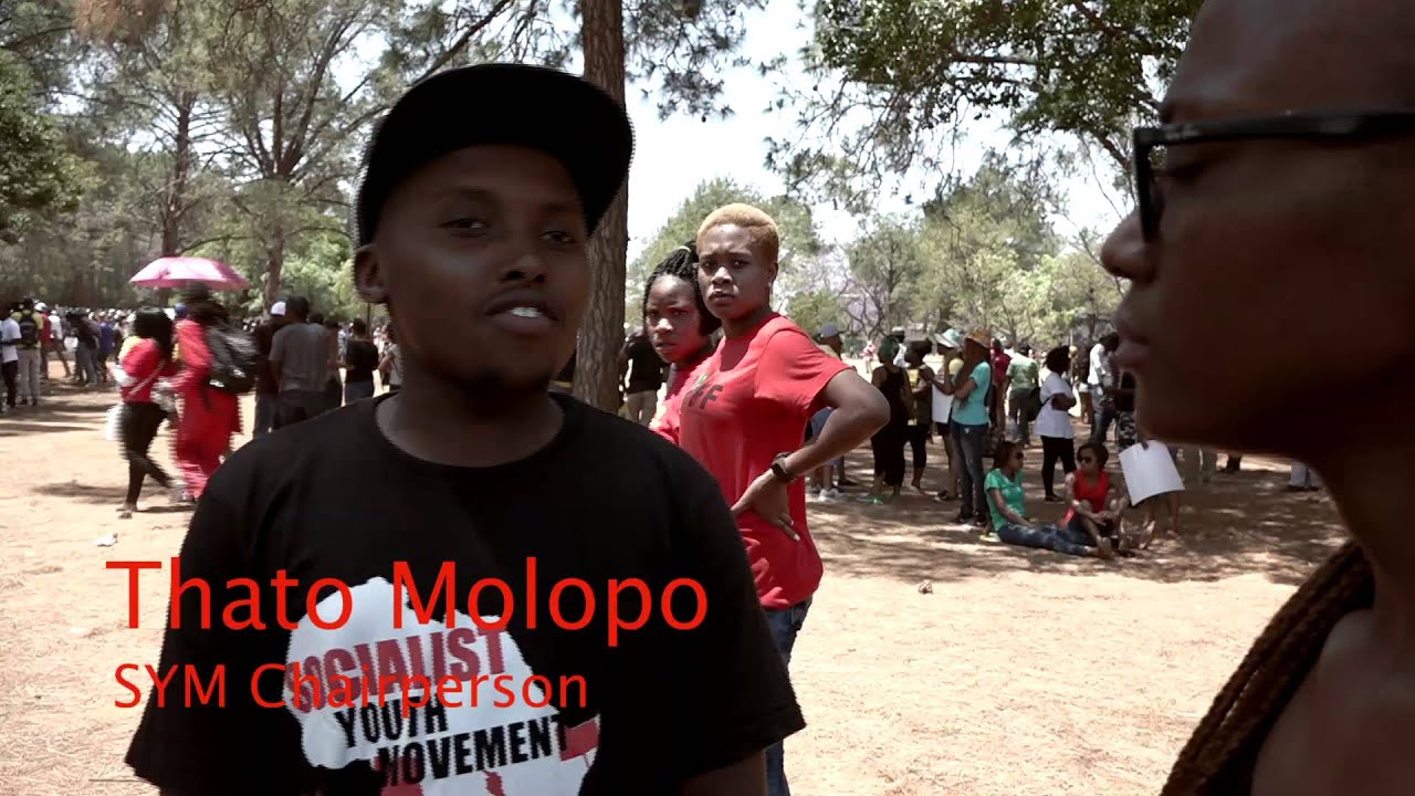 Thato Molopo interview with @YNews about the #FeesMustFall protest ...