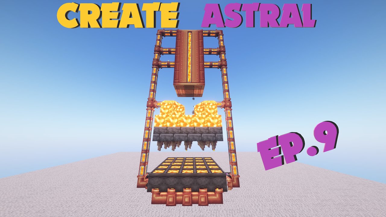 Create Astral Modded Minecraft Episode 9: Infinite Lava - YouTube
