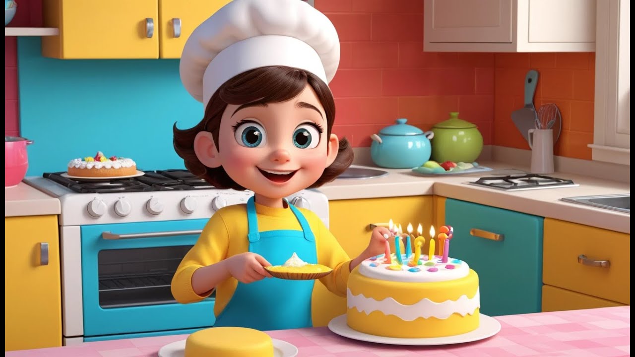Pat-A-Cake – Bake With Me Today! + More | Fun Baking Rhyme for Kids ...