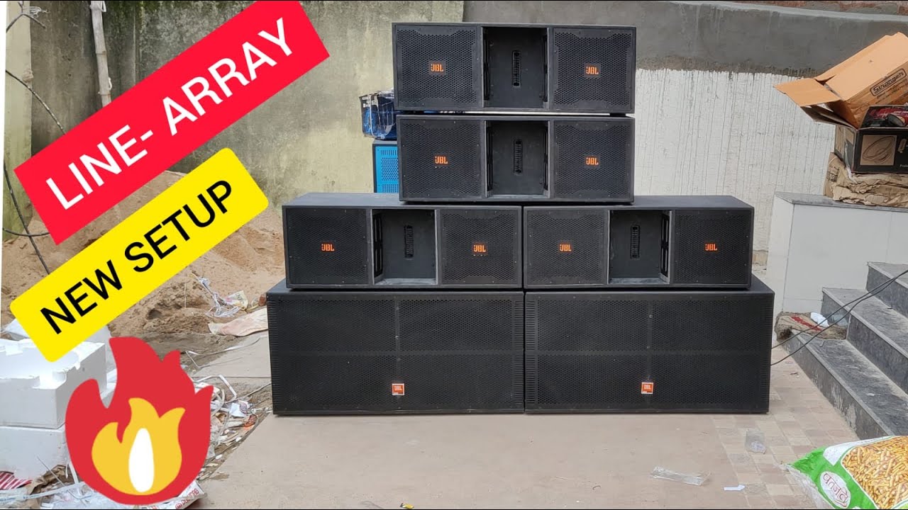 LINE ARRAY | NEW SETUP | DJ Market Ranchi Jharkhand | Wholesale DJ ...