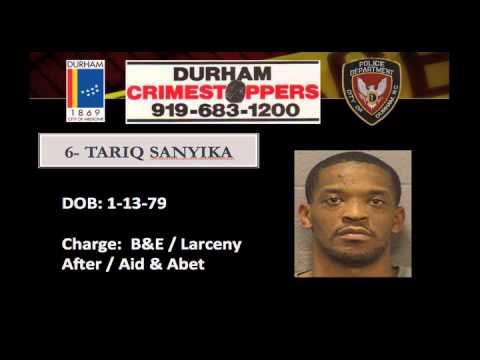 Durham Crimestoppers JUNE 2014 Most Wanted - YouTube