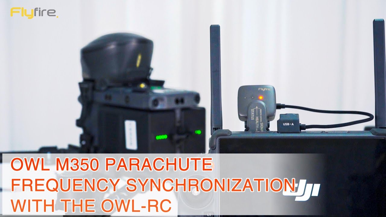 OWL-M350 PARACHUTE FREQUENCY SYNCHRONIZATION WITH THE OWL-RC - YouTube