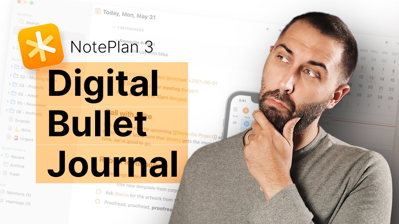 Bullet Journal App | NotePlan 3 Review - YouTube