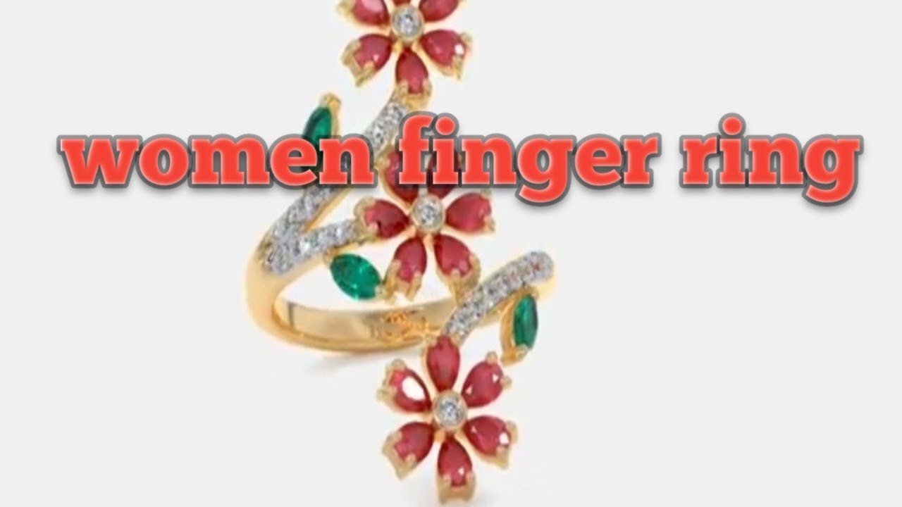 women finger ring 6 to 7 design#beautiful - YouTube