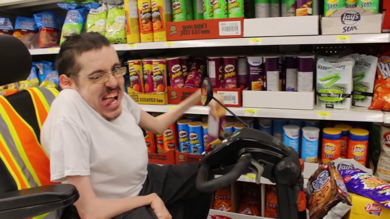 Ricky berwick's creepy laugh - YouTube