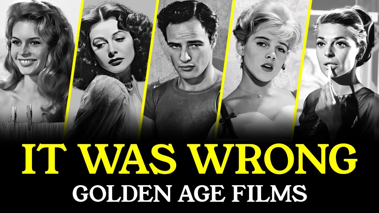 HOTTEST Love Scenes In Golden Age Movie History (Nearly BANNED) - YouTube