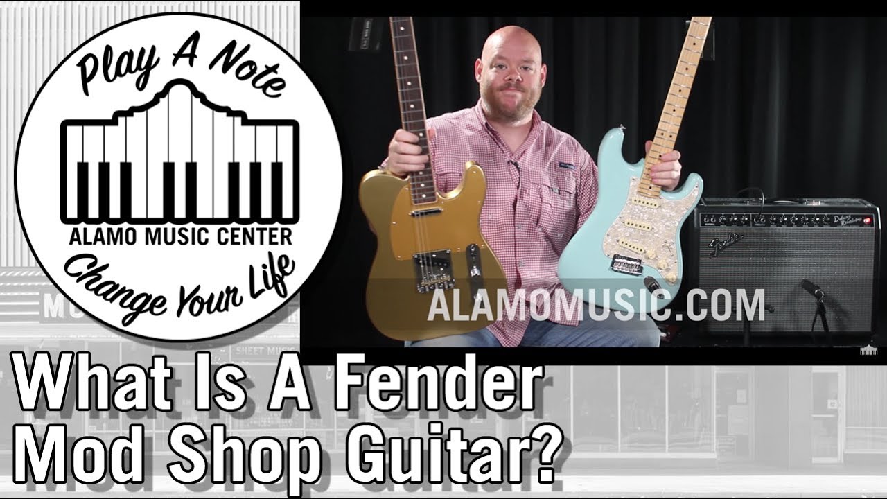 What Is A Fender Mod Shop Guitar? Make Your Own Custom Electric Guitar ...
