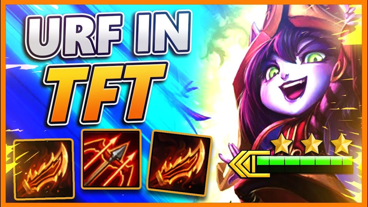 RIOT RELEASED URF IN TFT (INSANE COOLDOWNS) - BunnyFuFuu TFT - YouTube