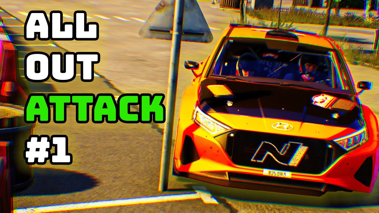 All out ATTACK ⏐ EA WRC 23⏐ MOZA R9 ⏐ - YouTube