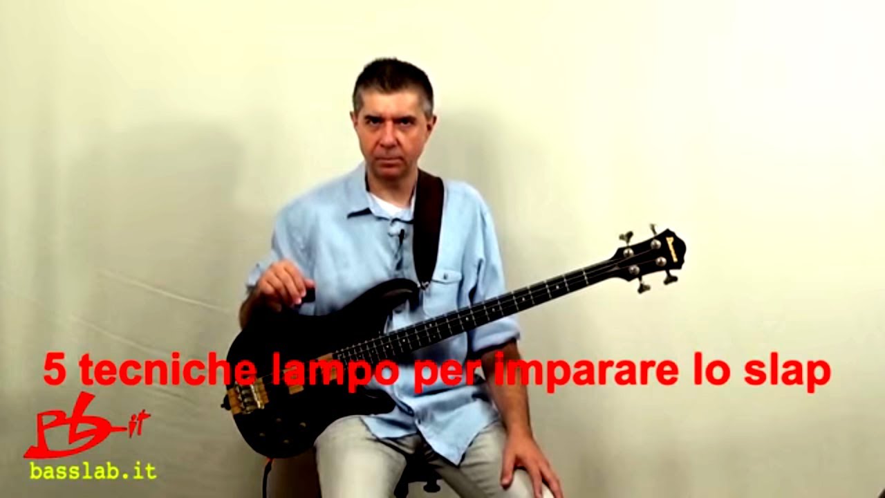 Le 5 tecniche slap più semplici per partire - YouTube
