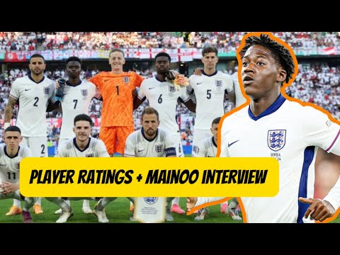 Kobbie Mainoo post match interview & England 0-0 Slovenia Player ...