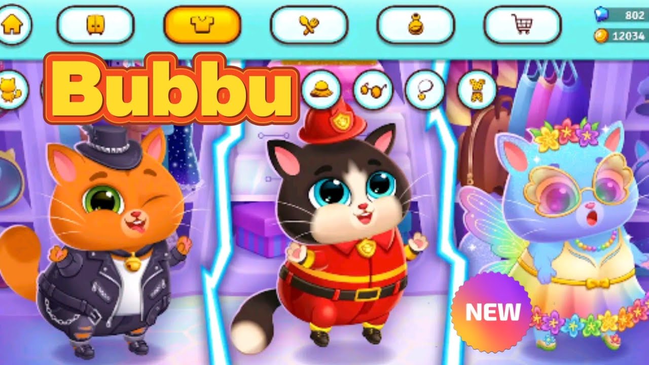 Bubbu 2 / Play until Bubbu's level increases🎊😺🎊 - YouTube
