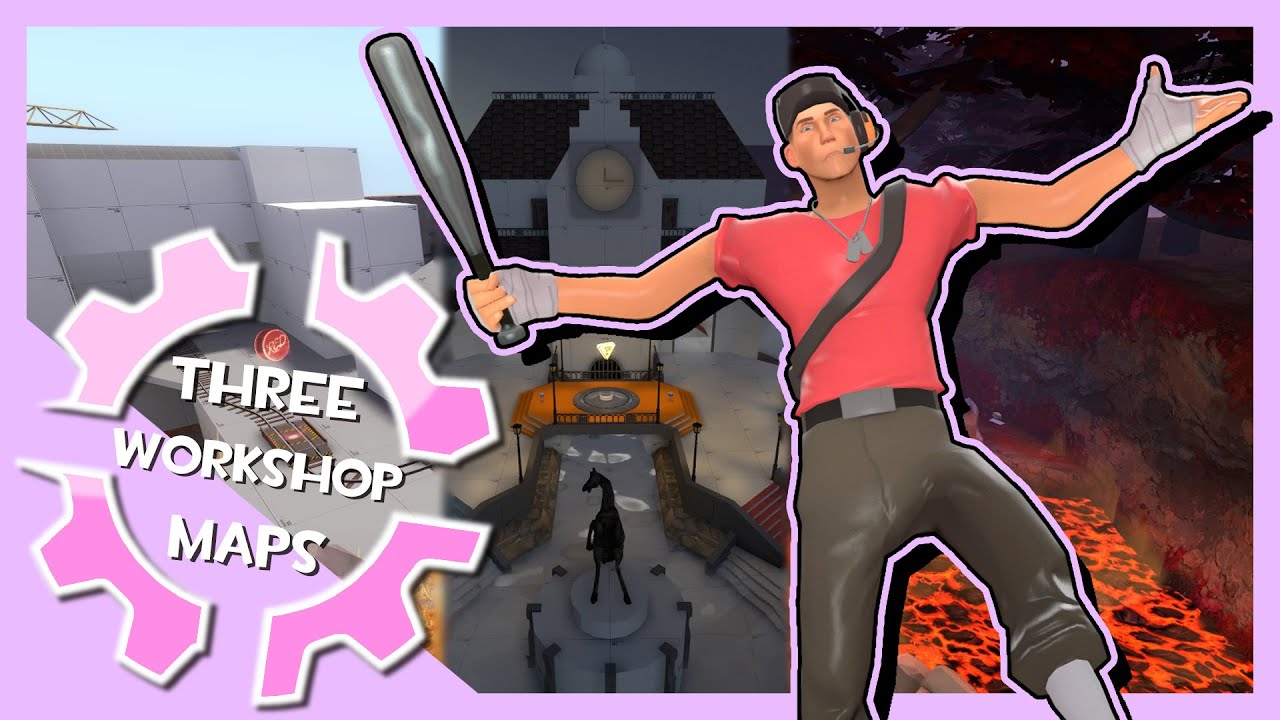Three Workshop Maps Episode 1 [Team Fortress 2 funny moments] - YouTube