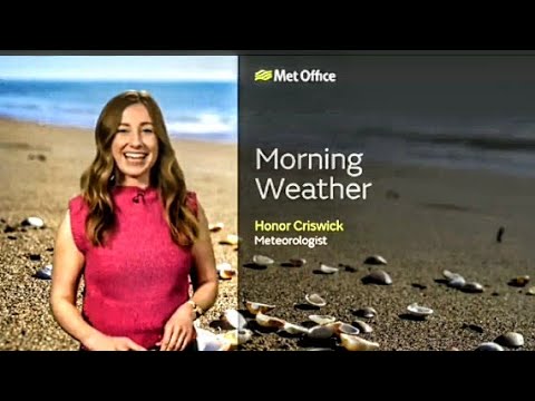 Honor Criswick - Met Office Weather - 10/04/25. - YouTube