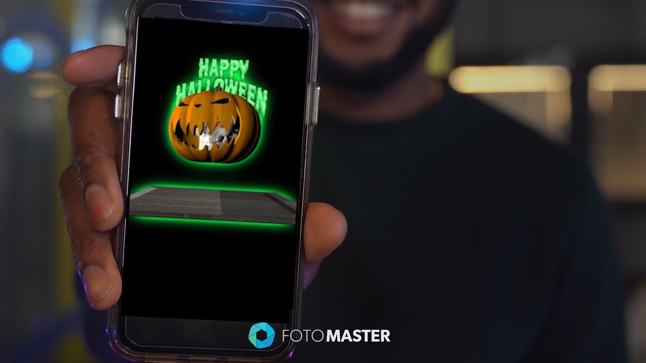 V-Motion 180 Photo Booth: 'Halloween' Output - YouTube