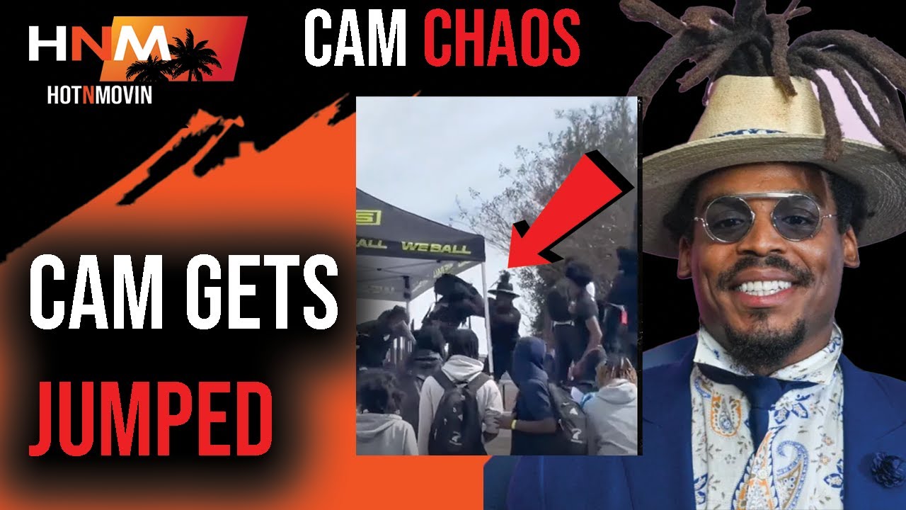 Idiots Tried To Bum Rush Cam Newton At His Own Event and Fail. Where's ...