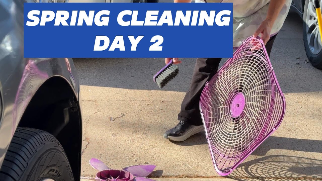 SPRING CLEANING DAY 2 - YouTube