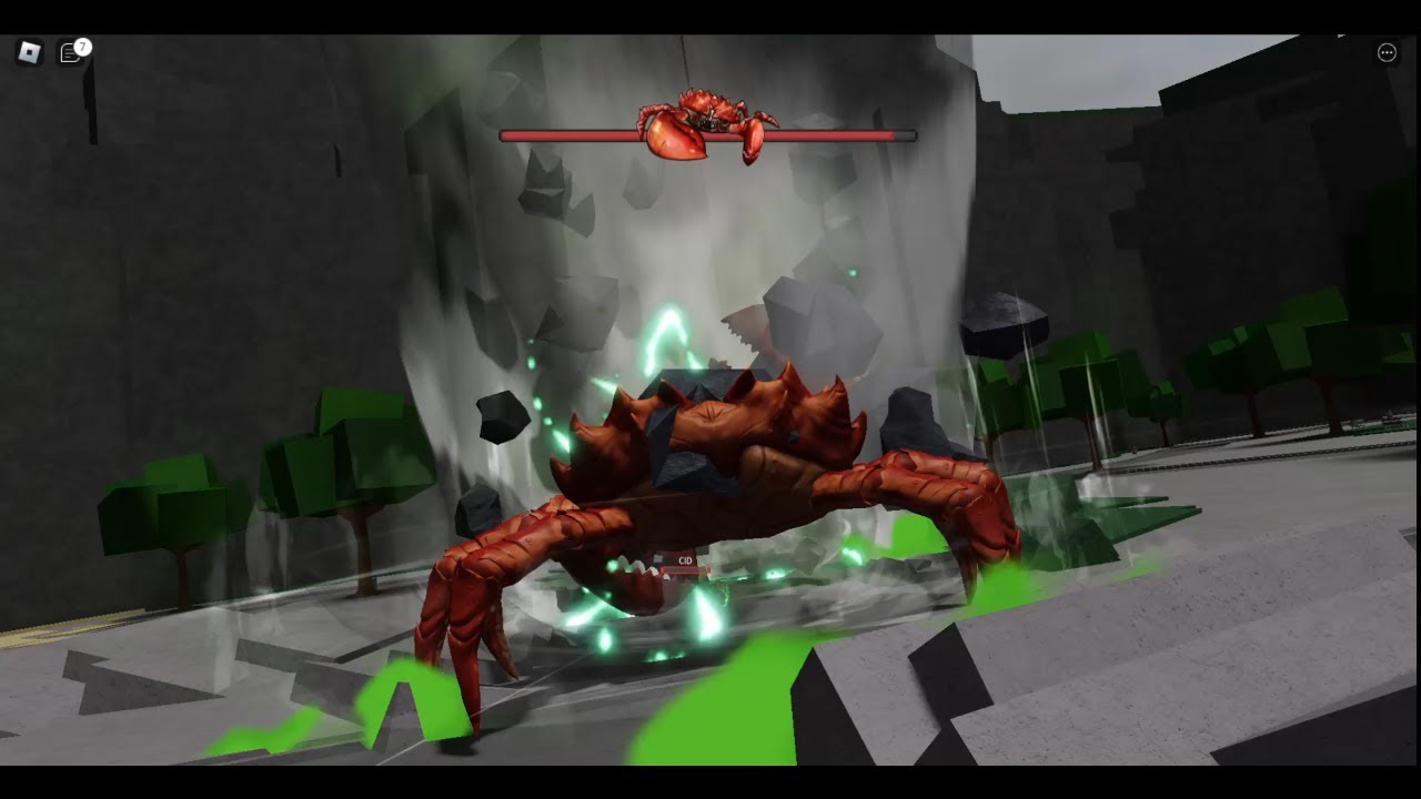 The Strongest Battlegrounds The Strongest Hero and Wild Psychic Vs Crab ...