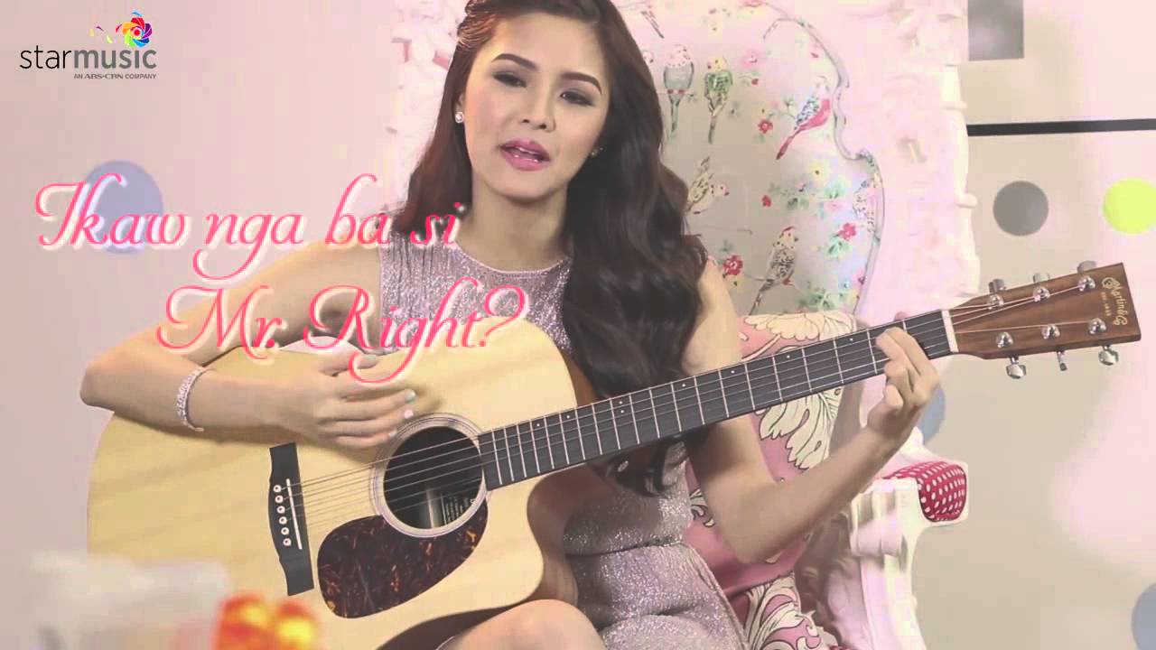 KIM CHIU Mr Right Official Lyric Video - YouTube