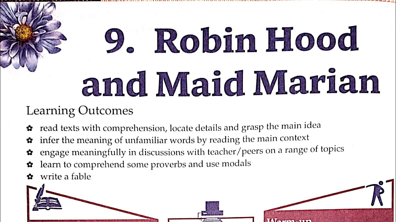 Robin Hood And Maid Marian Story In Hindi | New Aster Advanced | Class ...