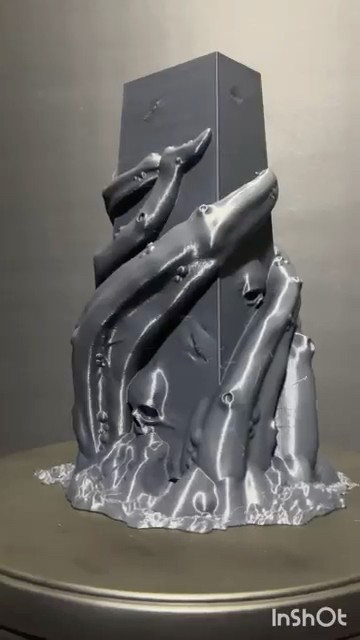 3D printed death guard terrain #warhammer40k #deathguard #fdmprinting # ...