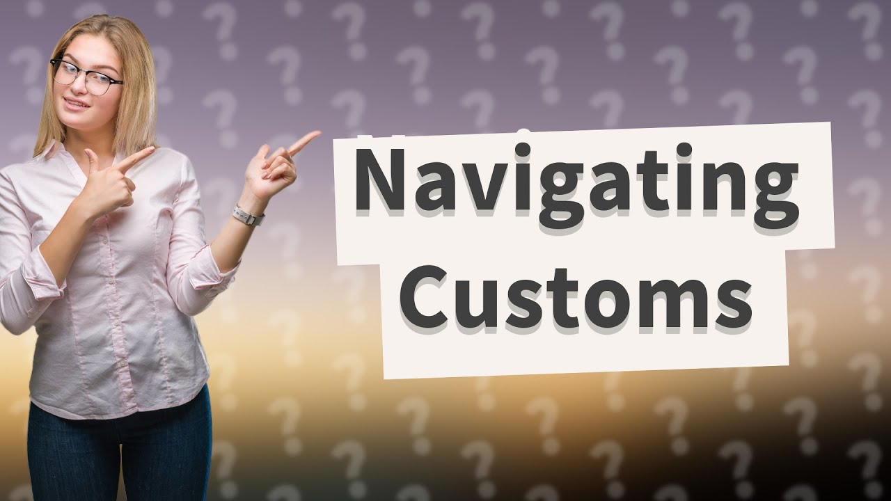 Is 3 hours enough to get through customs? - YouTube