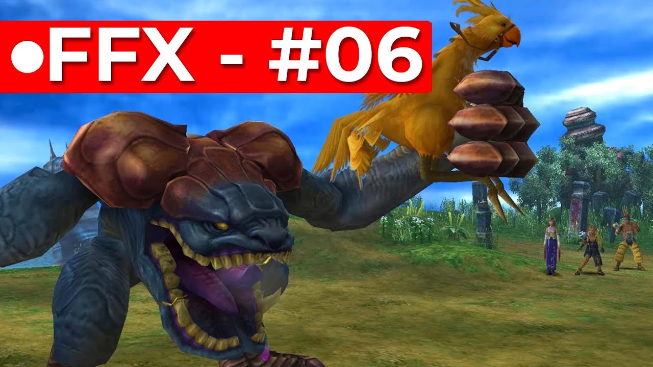 Pushing the Chocobo Eater OFF THE CLIFF in Final Fantasy X - Part 6 ...